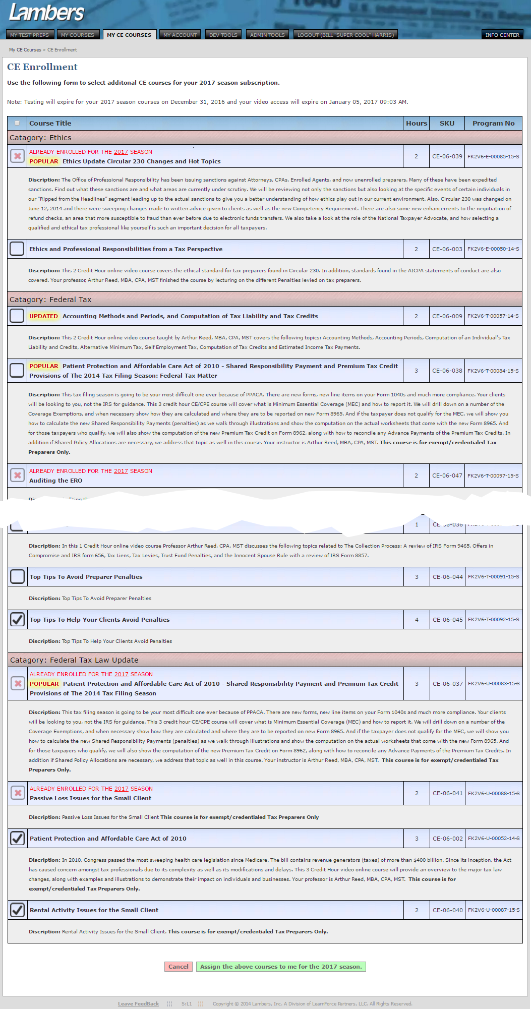 Lambers - CE Quick Start Guide